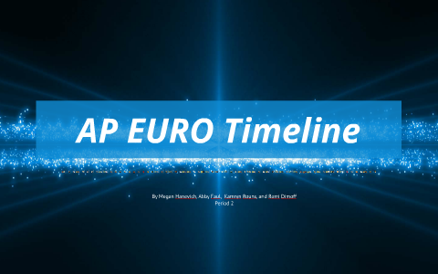 AP EURO Timeline by Megan Hanevich on Prezi