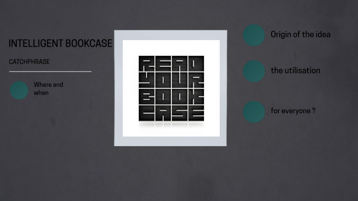 intelligent bookcase by Violette prial on Prezi
