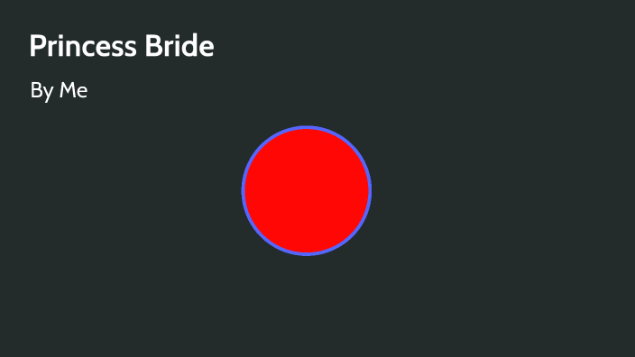Princess Bride by Adrian Kilroy on Prezi