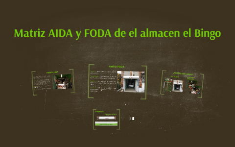 Matriz AIDA y FODA by sergio gamba on Prezi