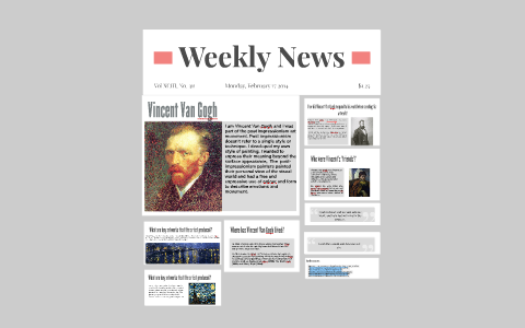 Vincent Van Gogh by Margot Fitzpatrick on Prezi