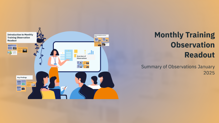 Monthly Training Observation Readout by Jean Laurente on Prezi