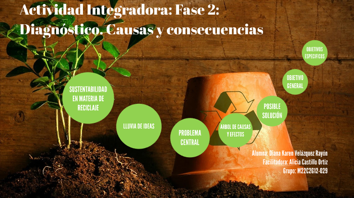 Actividad integradora: Fase 2: Diagnóstico. Causas y consecuencias by Diana Velázquez on Prezi