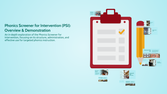 Phonics Screener for Intervention (PSI): Overview & Demonstration by on ...