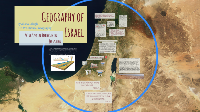 Geography of Israel by on Prezi