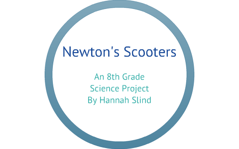 Newton's Scooters- Science Project For 8th Grade by Hannah Slind on Prezi