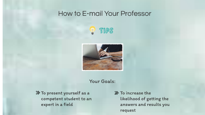 How to E-mail Your Professor by on Prezi