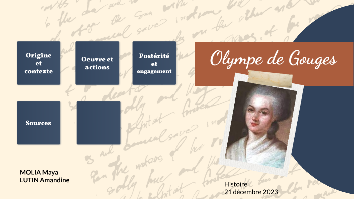 Olympe de Gouges by Magalie Hebreu on Prezi