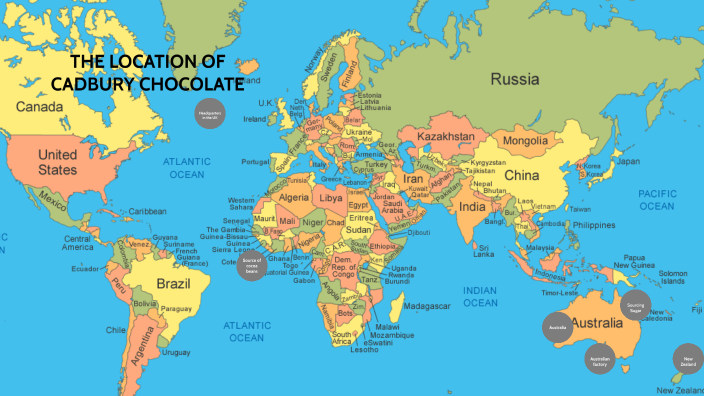 world map supply chain by Bella Pearce on Prezi