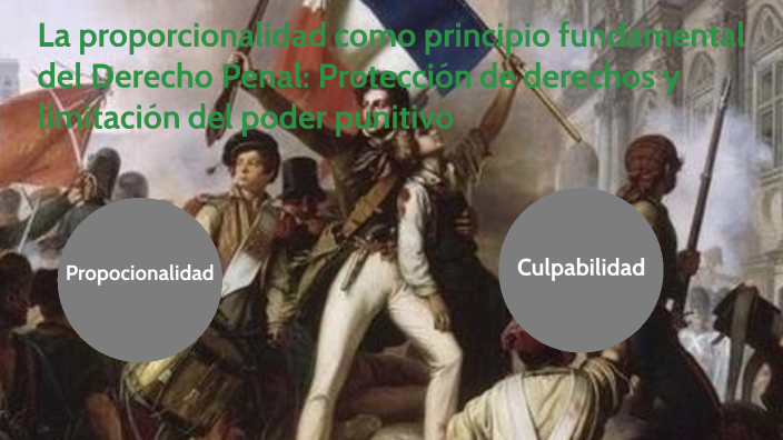 La proporcionalidad como principio fundamental del Derecho Penal ...