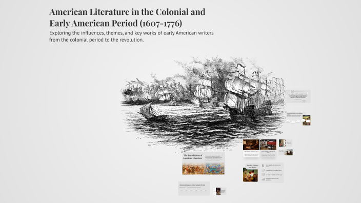 American Literature in the Colonial and Early American Period (1607 ...