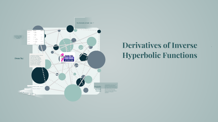 Understanding the Derivatives of Inverse Hyperbolic Functions by ...
