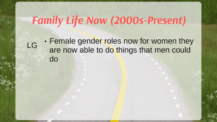 Evolution of Gender Roles by Azeria Ward on Prezi