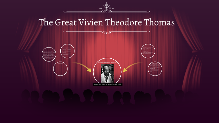 The Great Vivian Thomas by Rendell Gilmore on Prezi