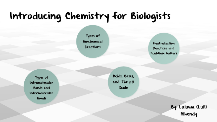 Introducing Chemistry for Biologists by Luli Alhendy on Prezi