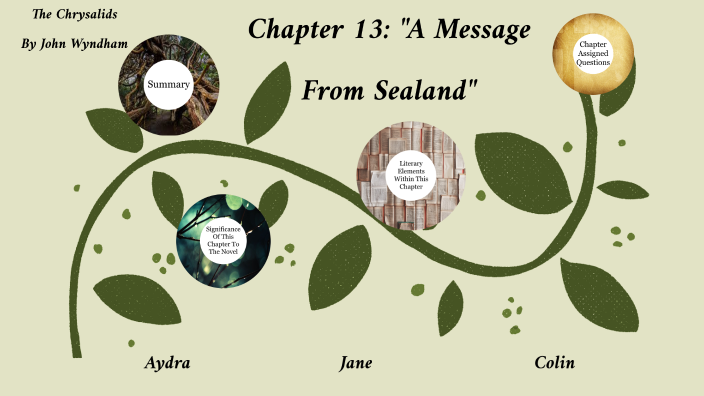 The Chrysalids - Chapter 13: "Message from Sealand" by colin deline on ...