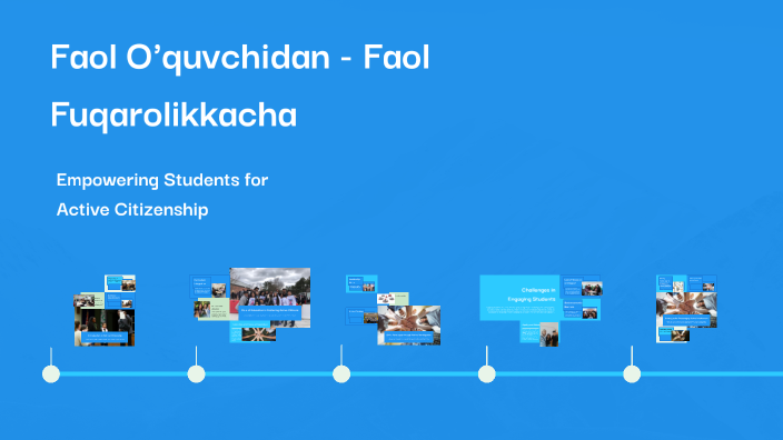 Faol O'quvchidan - Faol Fuqarolikkacha by Mohinur Abdullayeva on Prezi