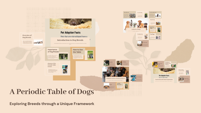 A Periodic Table of Dogs by Brandon Mendoza on Prezi