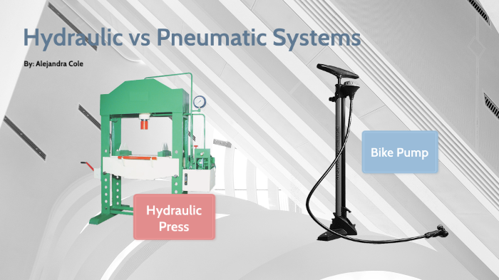 Hydraulic vs Pneumatic Control Systems by Alejandra Cole on Prezi