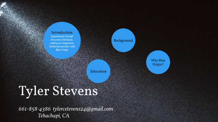 Blue Origin Panel Interview by TYLER STEVENS on Prezi