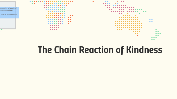 The Chain Reaction of Kindess by Becca Rusnak on Prezi