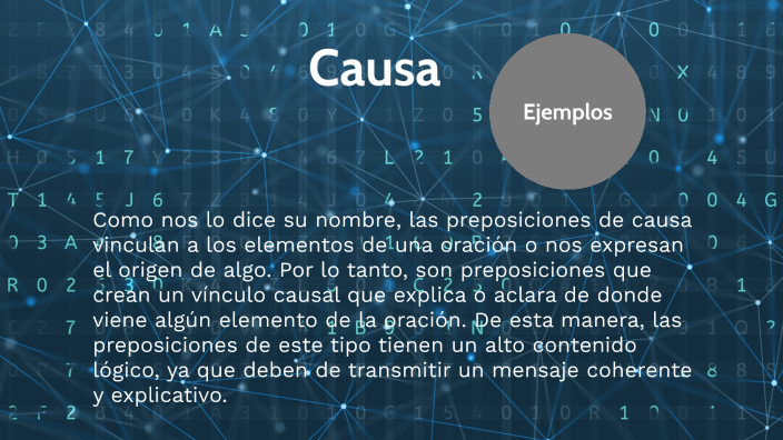 La preposición : Causa Modo by Andrés Hidalgo Cossio on Prezi