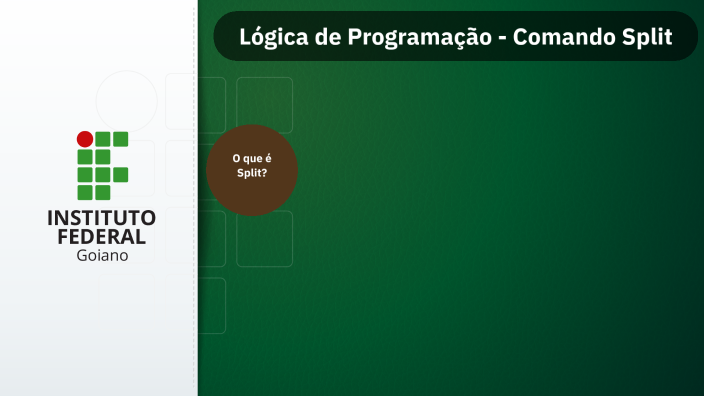 Aula 3 Python - Comando Split by Fabiano de Paula on Prezi