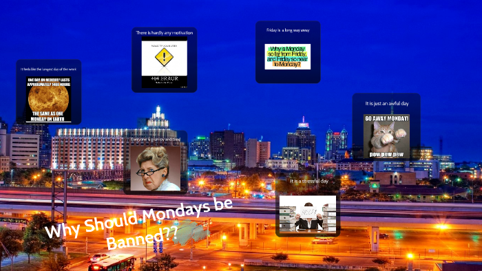 Why Should Mondays Be Banned? by Jaelyn Franzen on Prezi