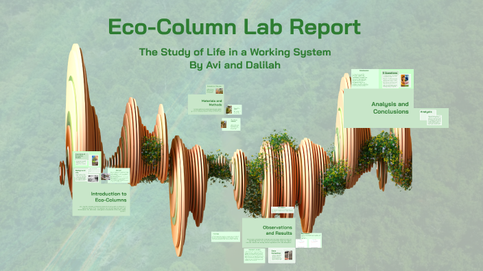 Eco-Column Lab Report by Avi Singh on Prezi