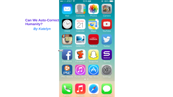 Can We Auto-Correct Humanity? by Kate Smid on Prezi