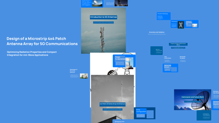 Design of a Microstrip 4x4 Patch Antenna Array for 5G Communications by ...