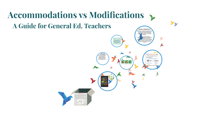 Accommodation vs Modification by Doralynn Barcinas on Prezi