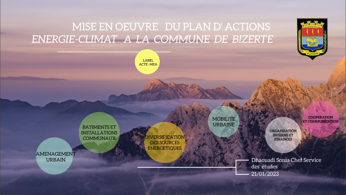 Mise en oeuvre du plan d'action EC de la COMMUNE DE BIZERTE by Sonia Dh ...