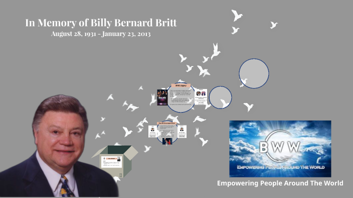 In Memory of Bill Britt by Michael Dinh on Prezi