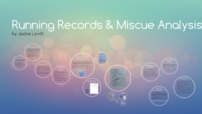 Running Records by jackie levitt on Prezi