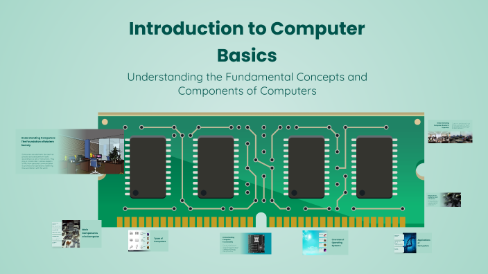 Introduction to Computer Basics by Zubair Ahmad Shah on Prezi