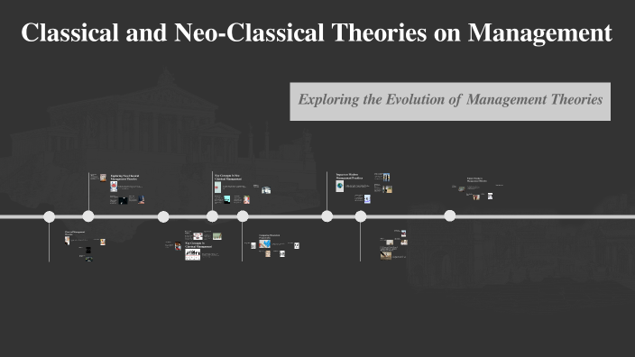 Classical and Neo-Classical Theories on Management by Deena Vesal on Prezi