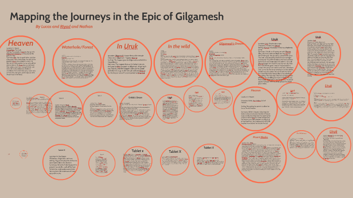 Mapping the journeys in the Epic of Gilgamesh by Riyad Aboueid on Prezi