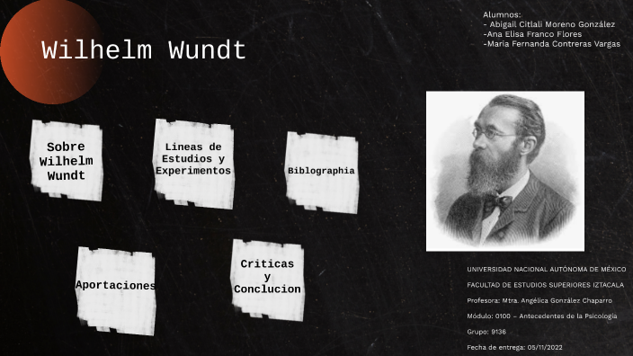 Wilhelm Wundt by Maria Contreras Vargas on Prezi