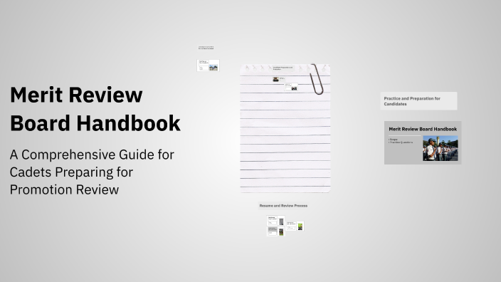 Merit Review Board Handbook by Olivia Baker on Prezi