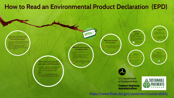 How to Read an EPD by Prashant Ram on Prezi