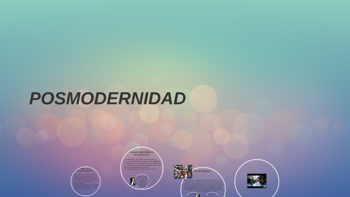 FILOSOFíA POSMODERNA by on Prezi