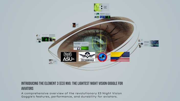 Introducing the Element 3 (E3) NVG: The Lightest Night Vision Goggle ...