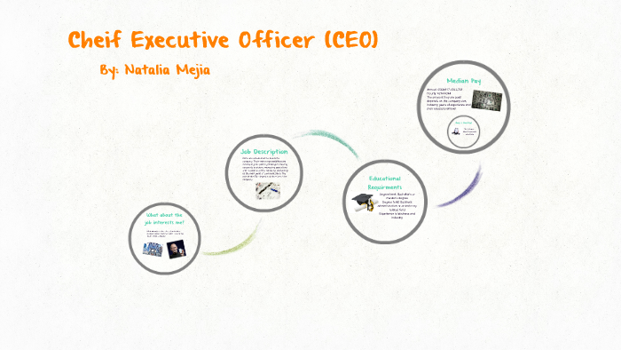 Cheif Executive Officer (CEO) by Natalia Mejia