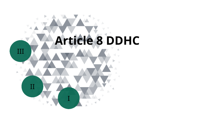 article 8 ddhc by Amine LAPERE on Prezi
