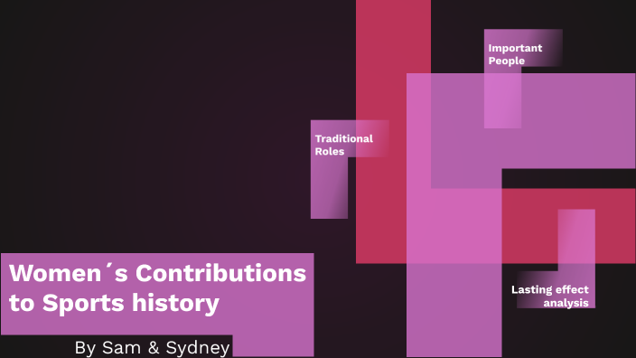 Contributions of Women in Sports by Sam Coe on Prezi