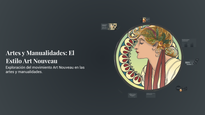Artes y Manualidades: El Estilo Art Nouveau by Elena Malo MALO on Prezi