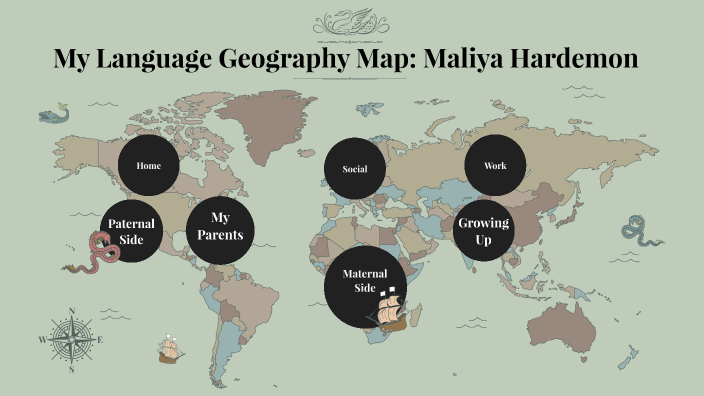 My Language Geography Map by Maliya Hardemon on Prezi