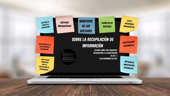 Sobre la recopilación de información Alvarez Aviña itzel guadalupe ...