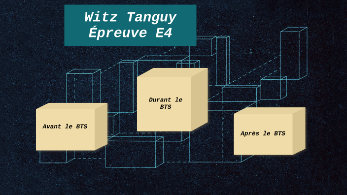 E4 - Présentation Orale by Tanguy Witz on Prezi
